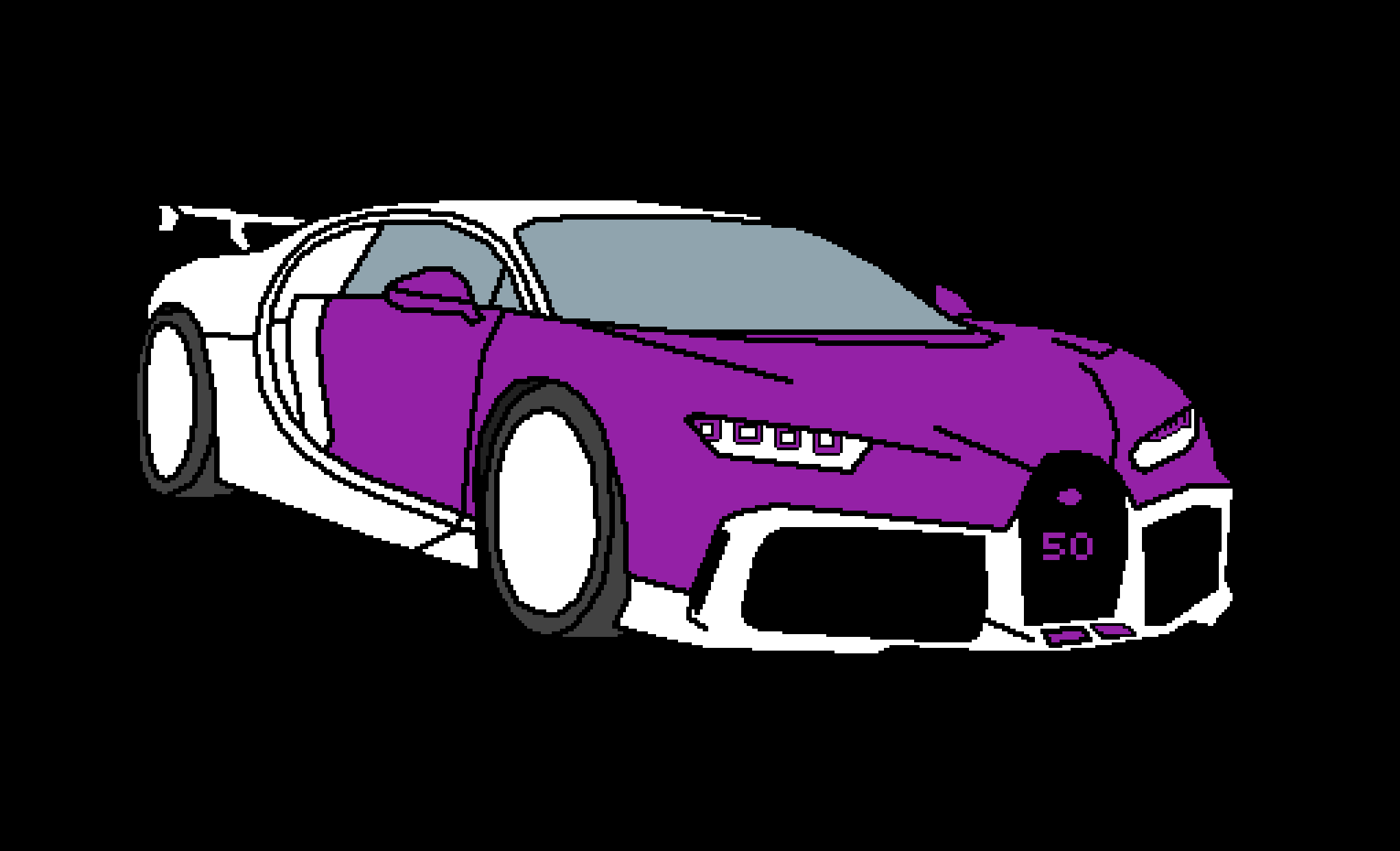 Pixilart - new hypercar by STRADMAN