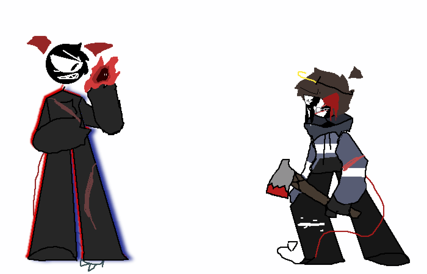 Pixilart - animation fnf test by B-E-E-P