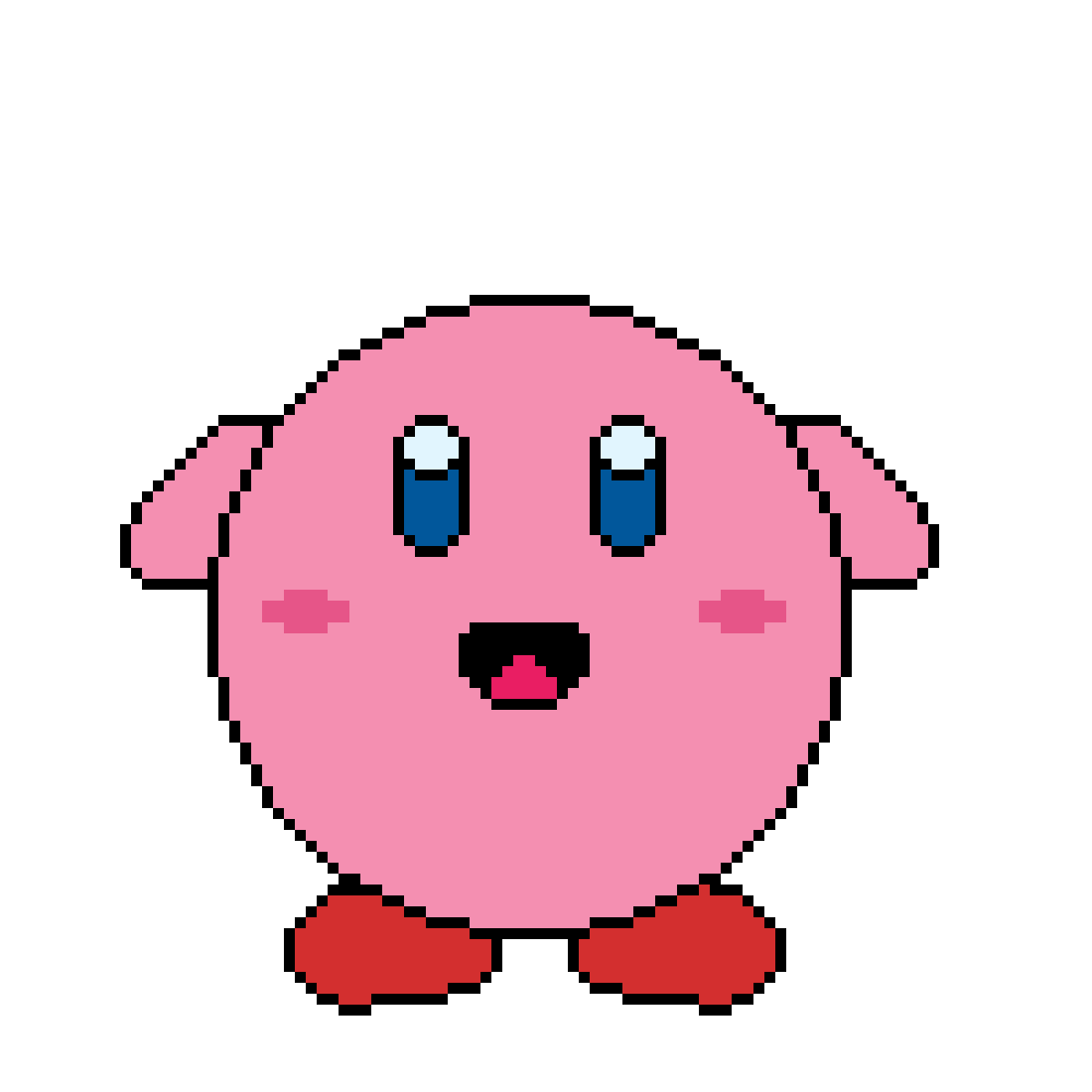 Pixilart - Kirby by eeza-ez-goedz