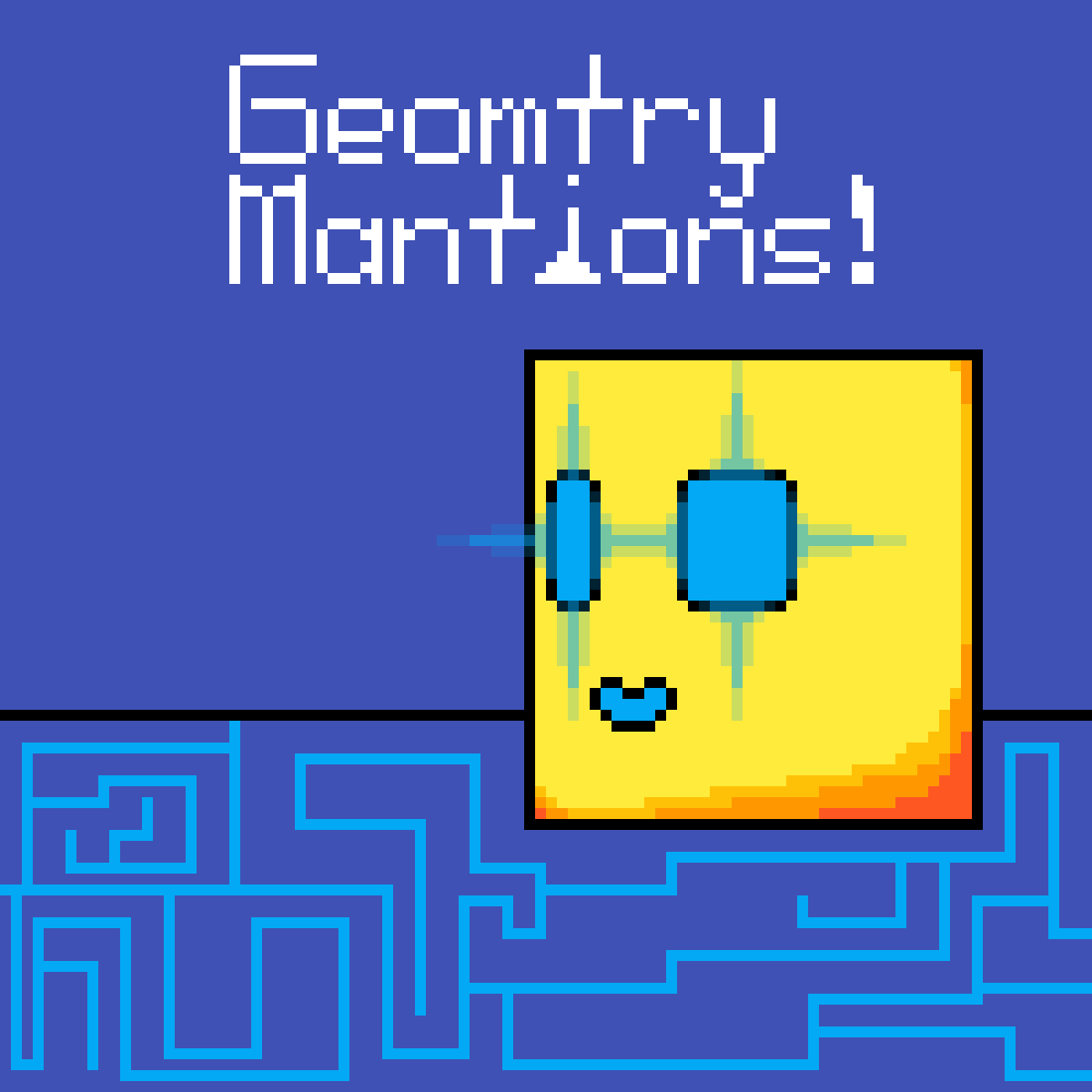 Pixilart - Geometry Man by Jahwie