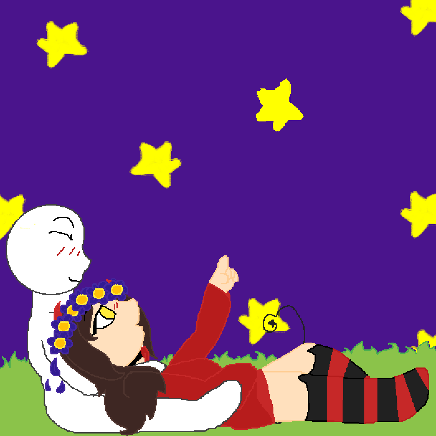 Pixilart - Little Girl x Oc base by Emo-Neko