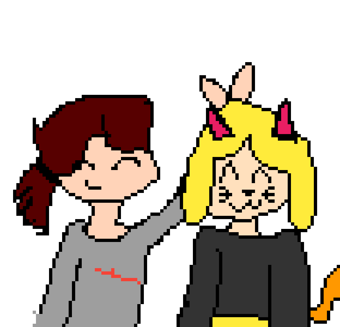 Pixilart - Collab by KittyCatUT