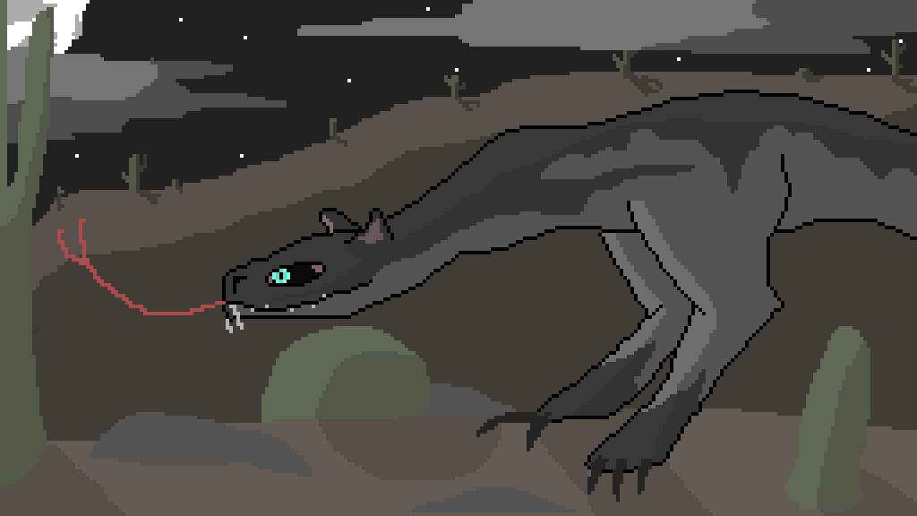 Pixilart - Mamba-Fox by EmeraldSerpent