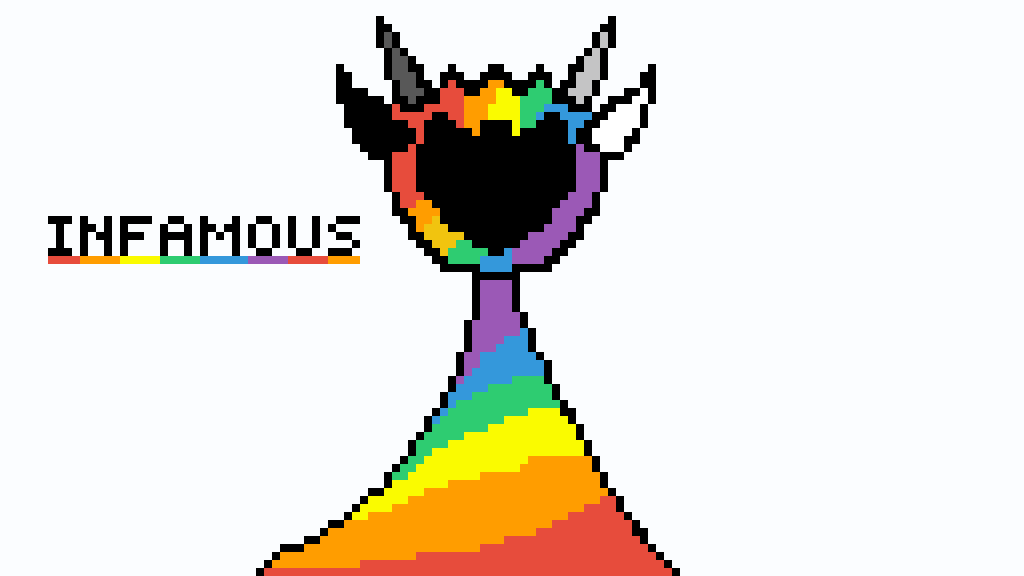 Pixilart - Infamous (My OC) by MurphysLaw