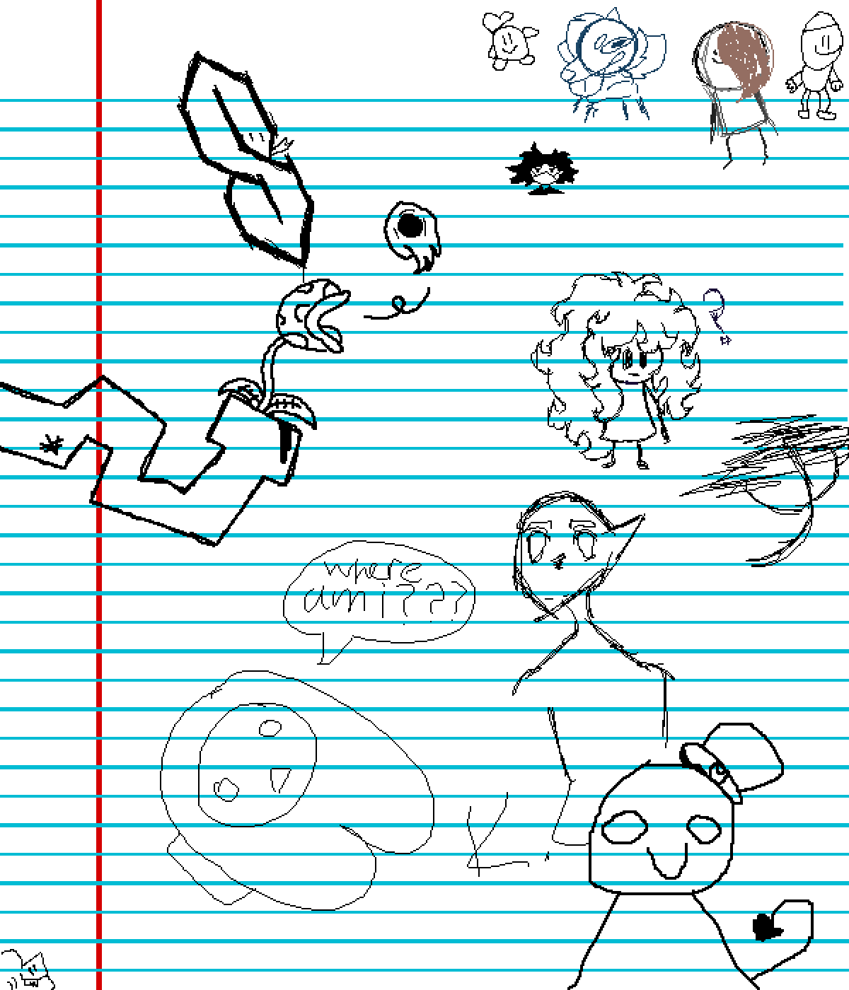 Pixilart - Paper Collab by DSMPliz