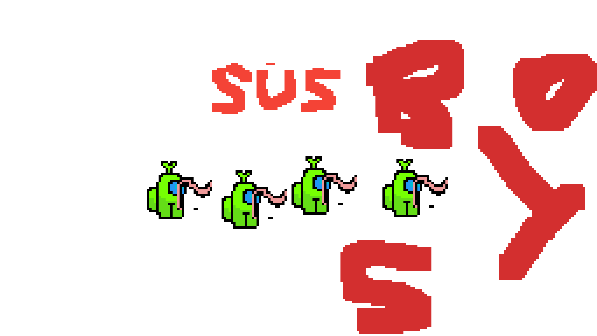 Pixilart - sus boys by Arch-illager