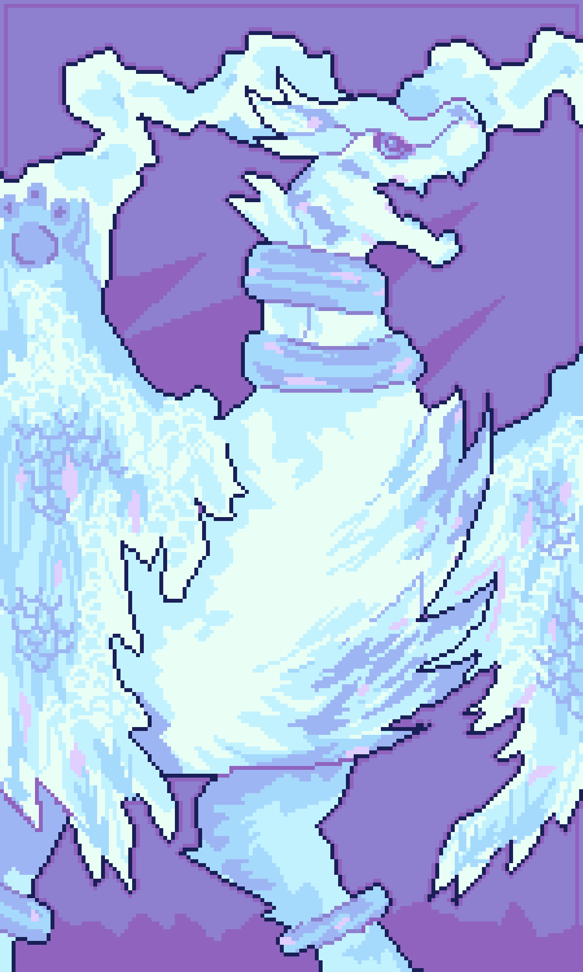 Pixilart - Reshiram by FearlessAngeI