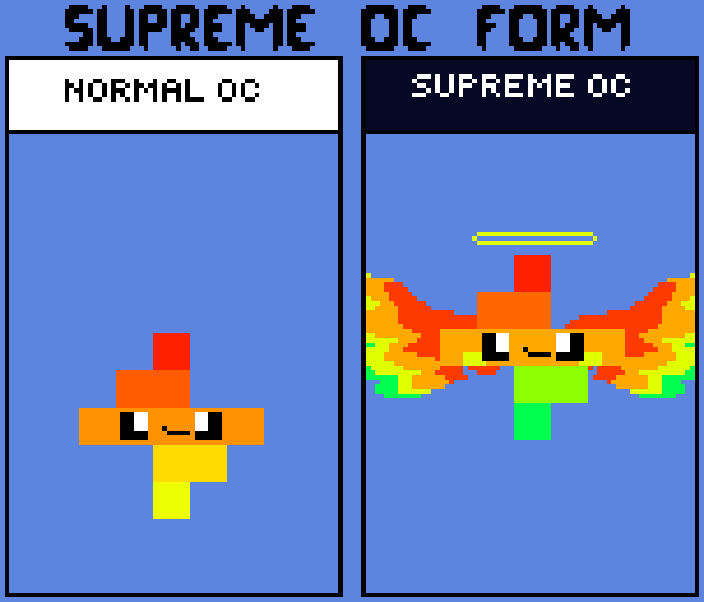 Pixilart - Supreme oc form Example by the-tunder