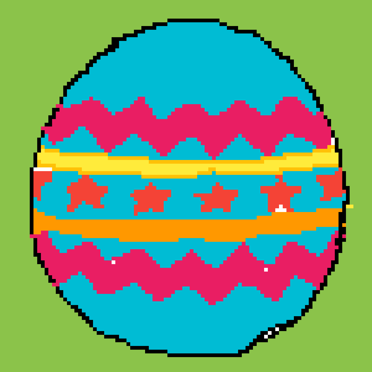Pixilart - READY FOR EASTER by Cassie-the-Wolf