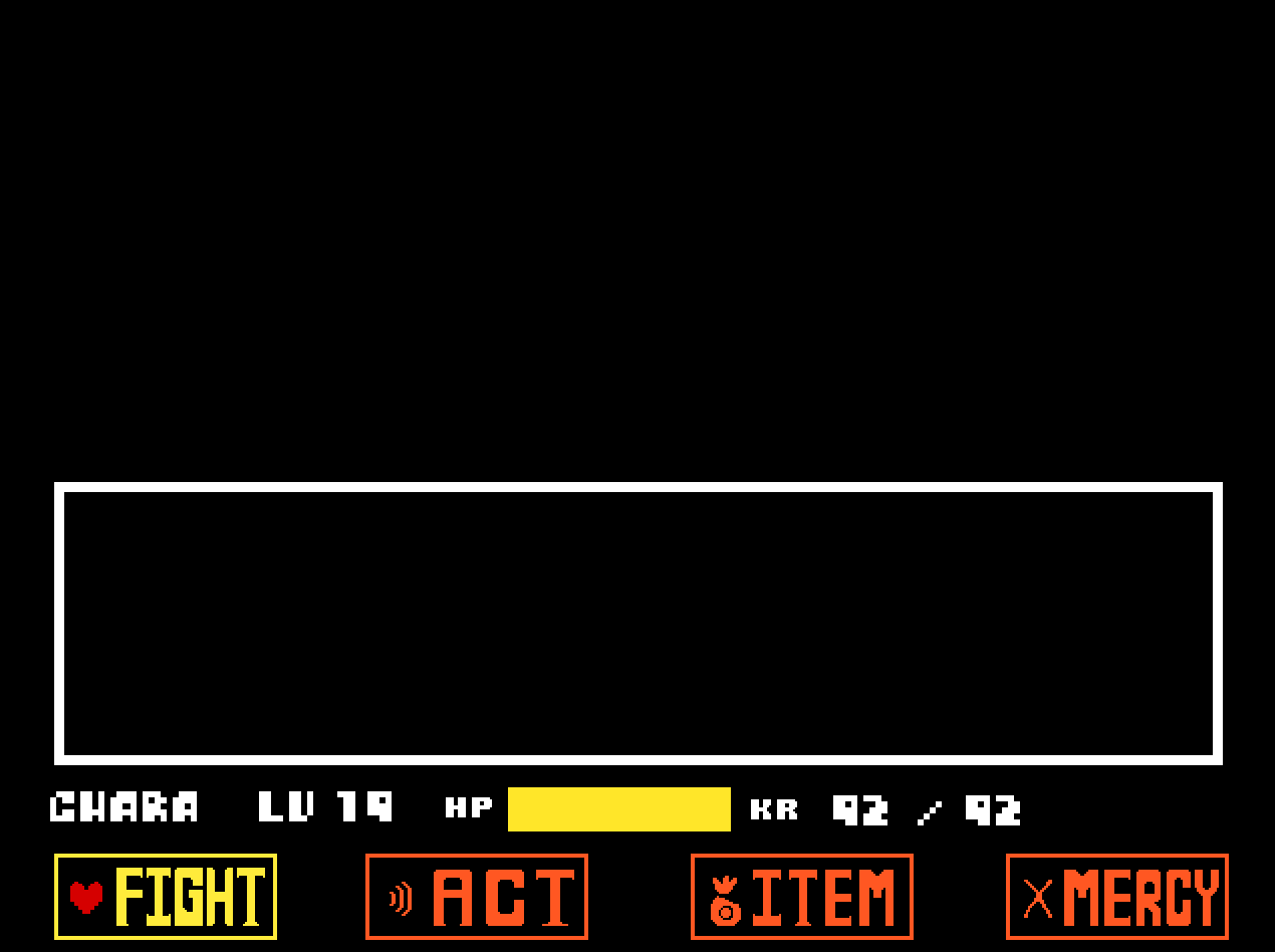 Pixilart - Undertale Genocide Battle Screen by leobars17