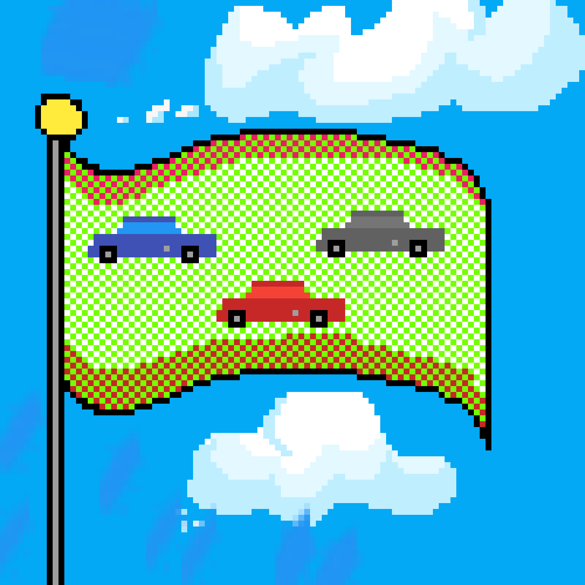 Editing checkered flag - Free online pixel art drawing tool - Pixilart