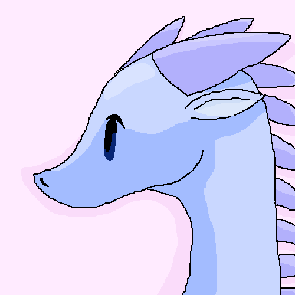 Pixilart - Ice Dragon by raartie