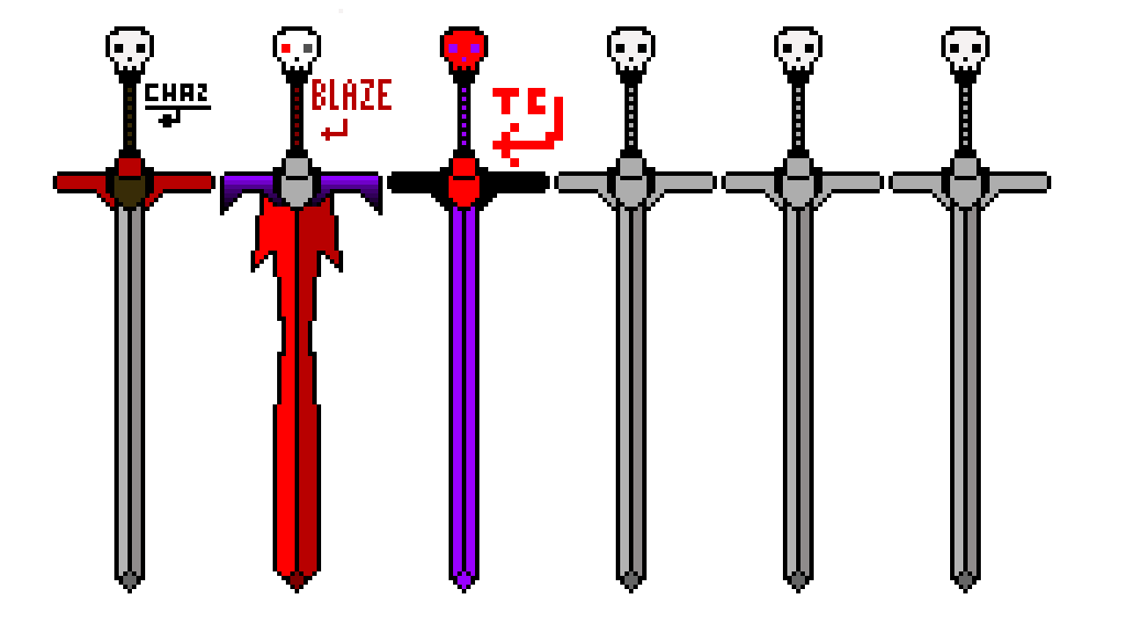 Pixilart - design your own sword by TycoonCrafter