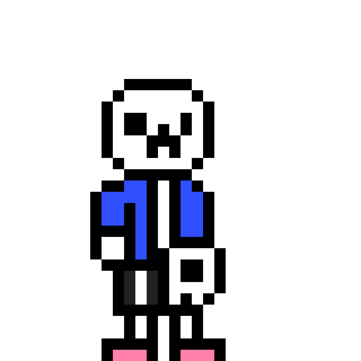 Pixilart - mini sans by markerbru