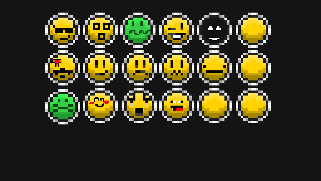 Editing Make your own EE smiley! (use edit) - Free online pixel art ...