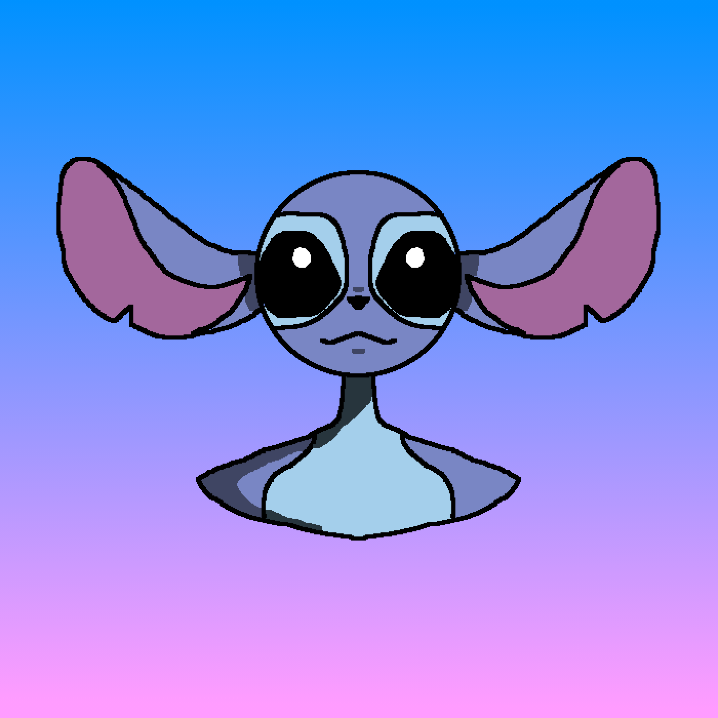 Pixilart - Stitch UwU edit: why did I say UwU- ew by Lolcatdraws