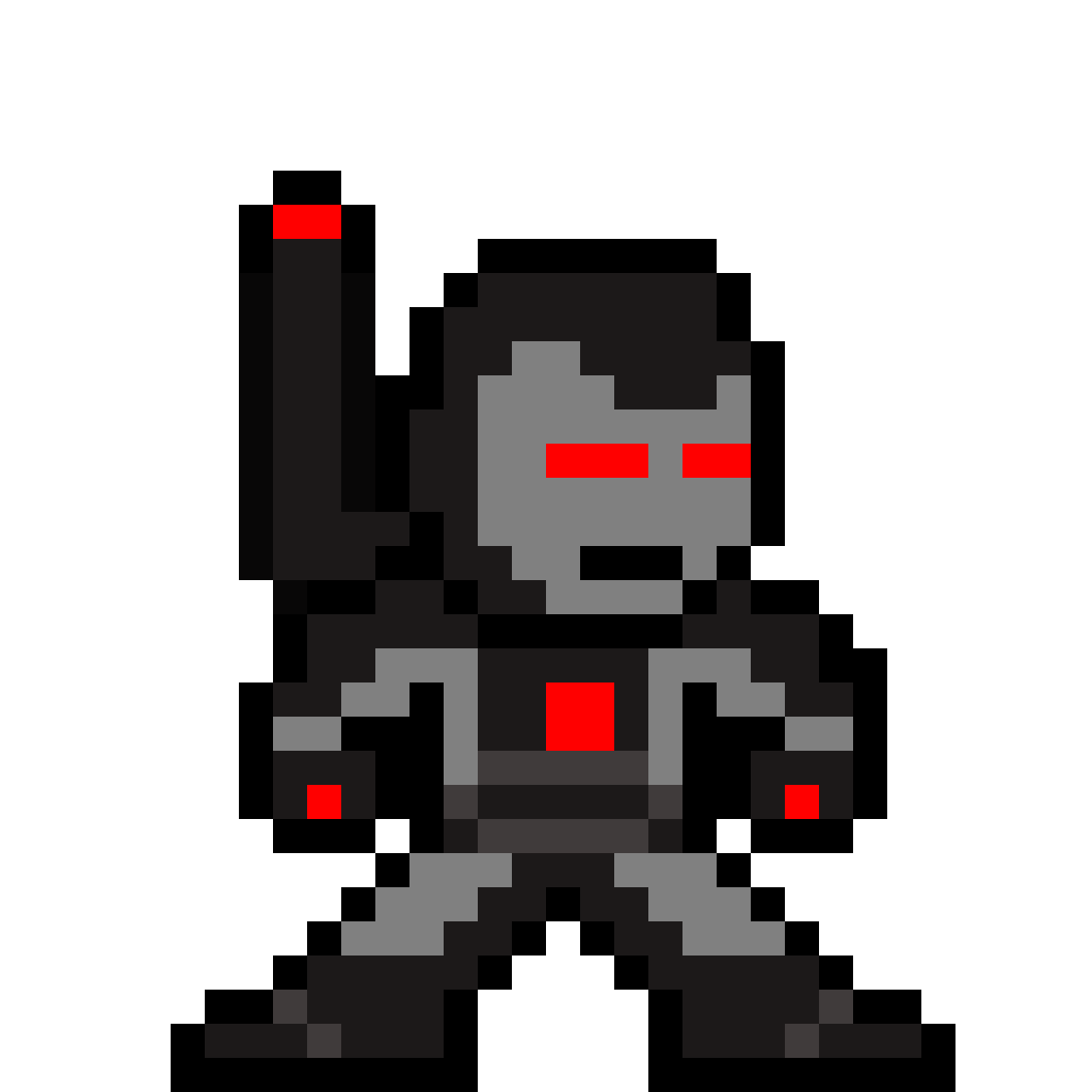 Pixilart - War Machine Sprite by Bentocore2000