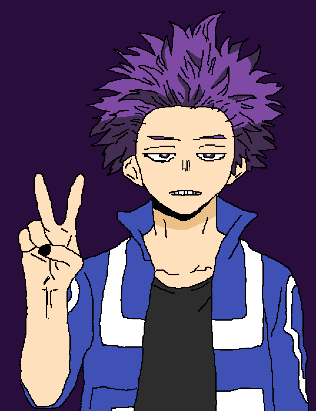 Pixilart - Shinso by DenkiKaminari1