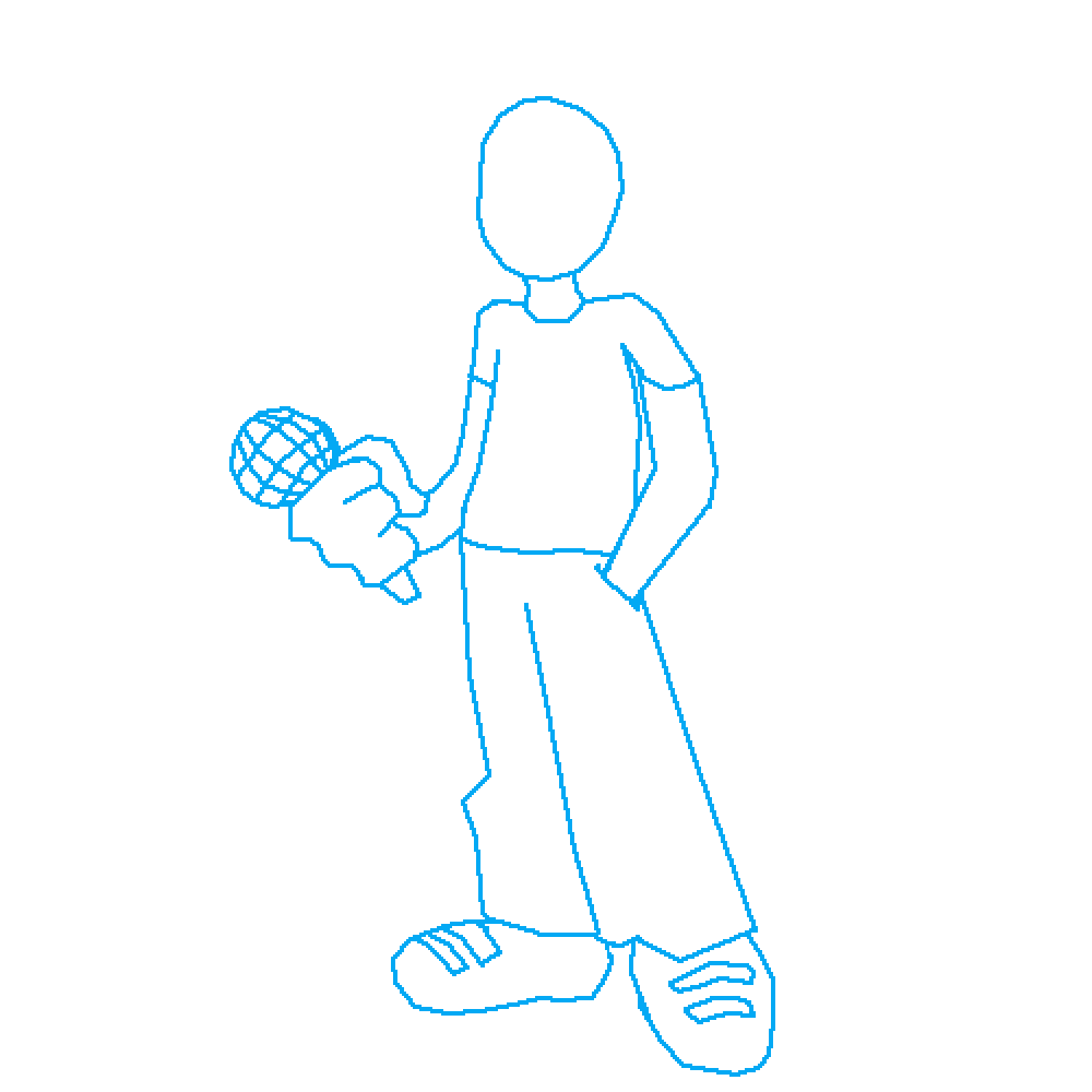 Pixilart - Tall BF Base by Dontae