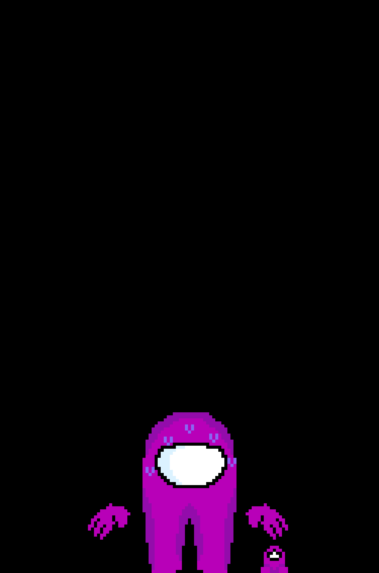 Pixilart - The Purple Crewmate by Titular