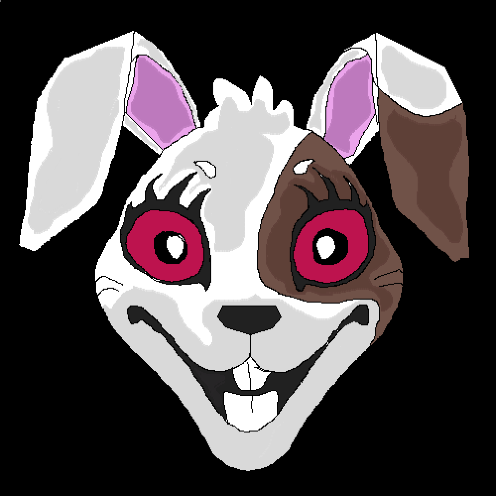 Editing Vanny mask - Free online pixel art drawing tool - Pixilart