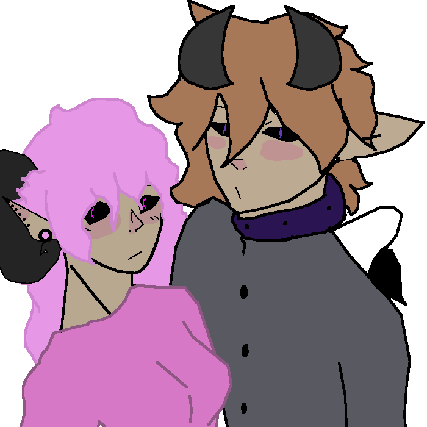 Pixilart - raven and shadow by 0Slimey0