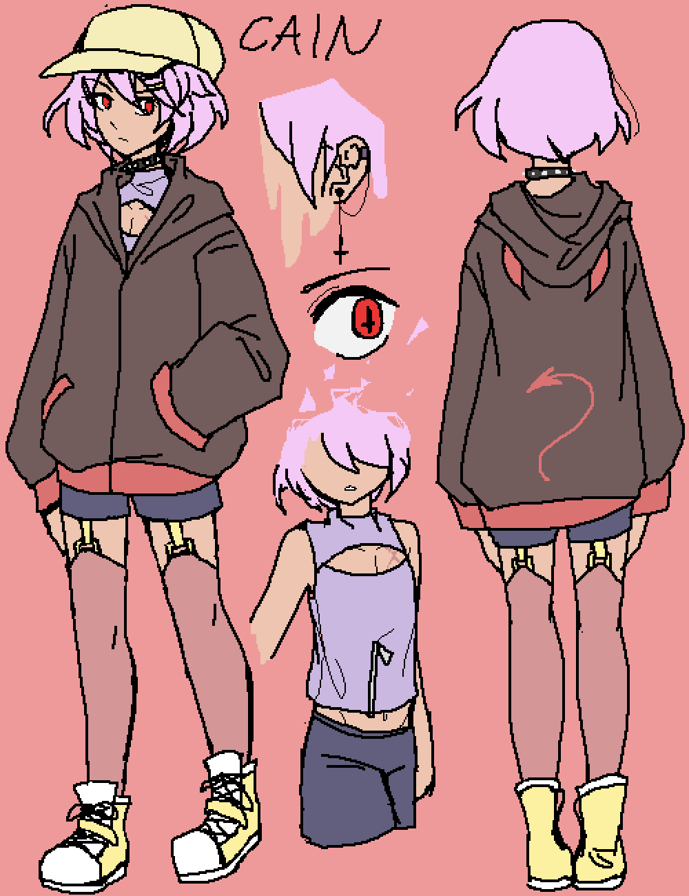 Pixilart - Cain by Mayuniki