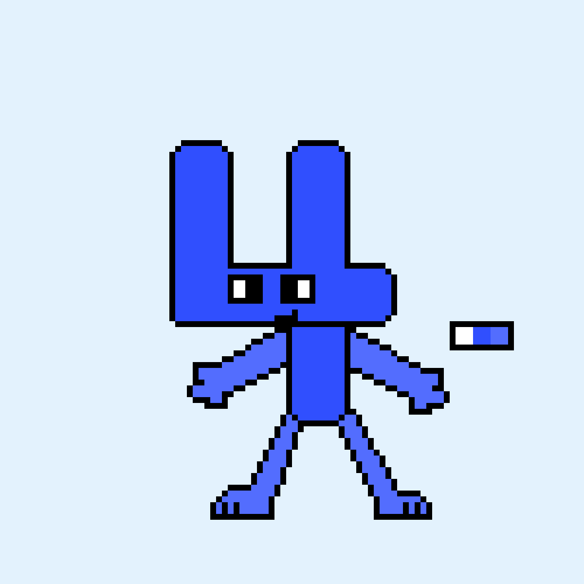 Pixilart - BFDI four by Meow-man