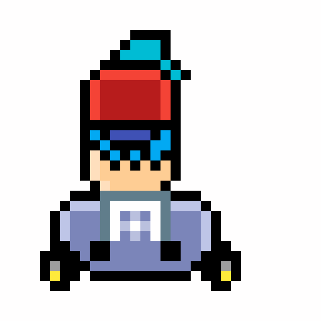 Pixilart - fnf drift bf gif by RafaStudios2023