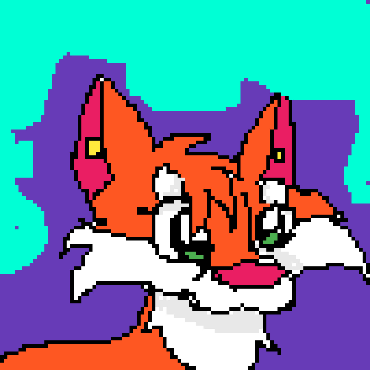 Pixilart - foxie by DLRSNica