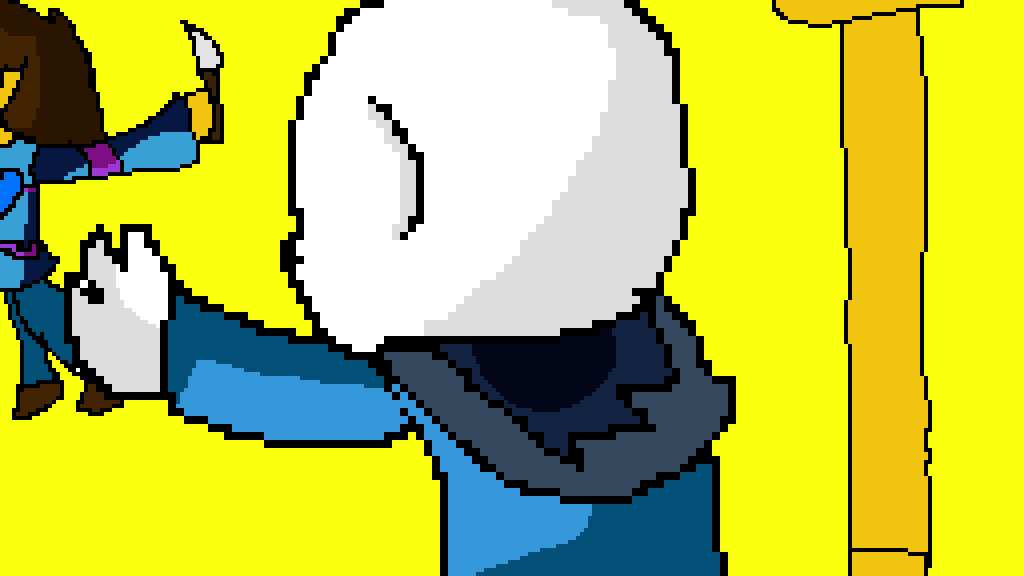 Pixilart - sans why by artzar9