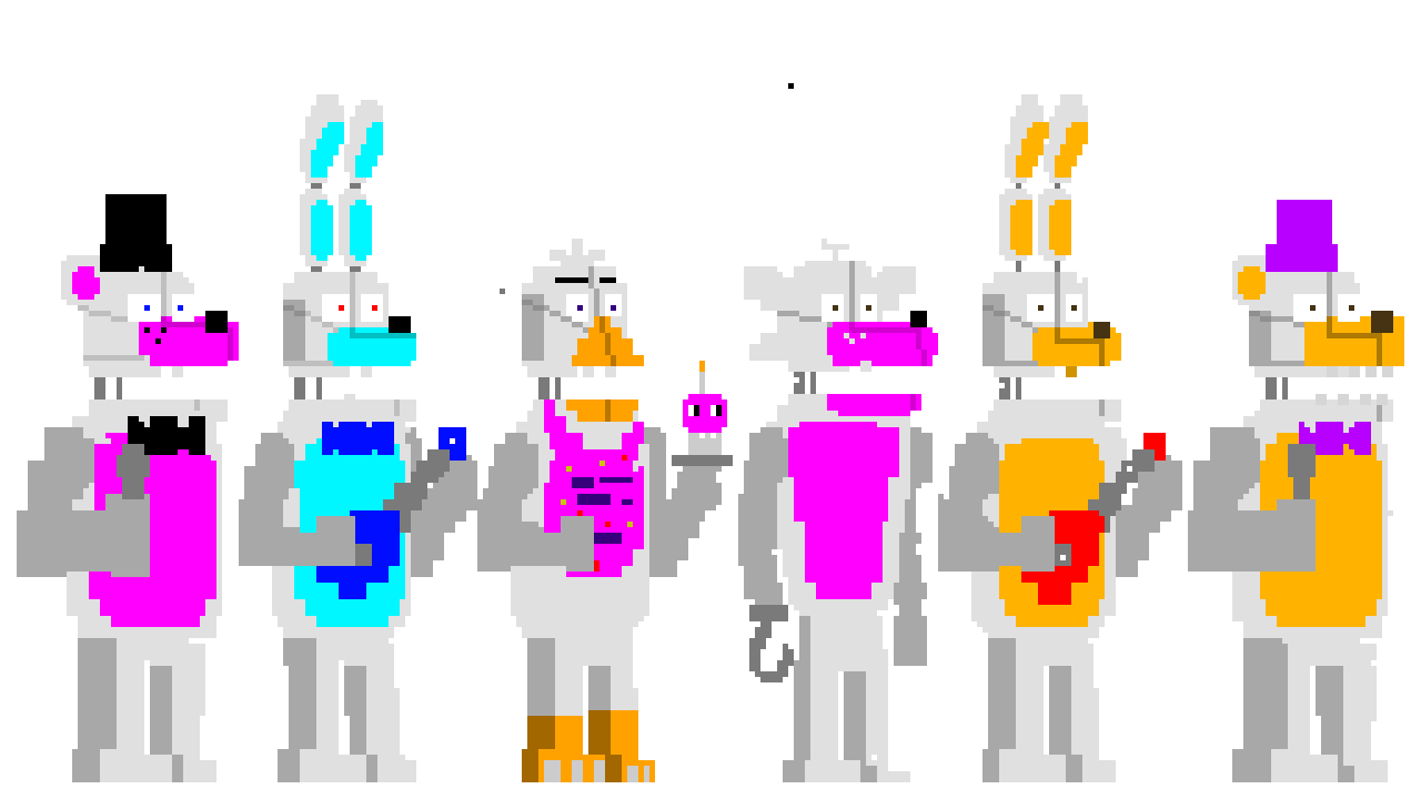 Pixilart - fnaf 4 style funtimes by IronMan1231