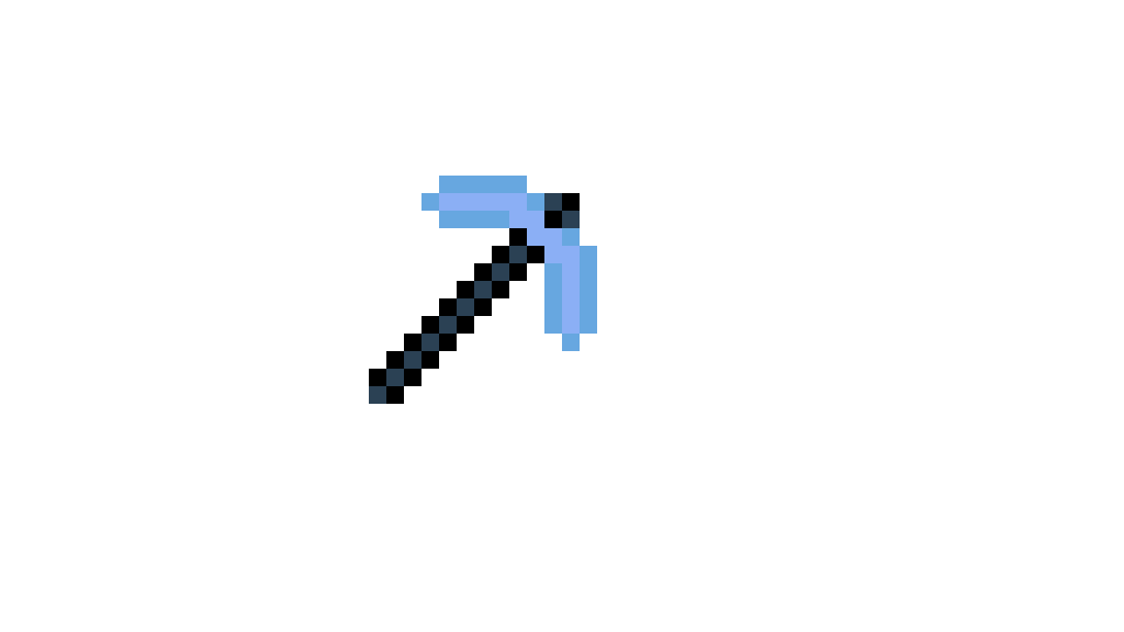 Pioche Minecraft Diamond Pickaxe