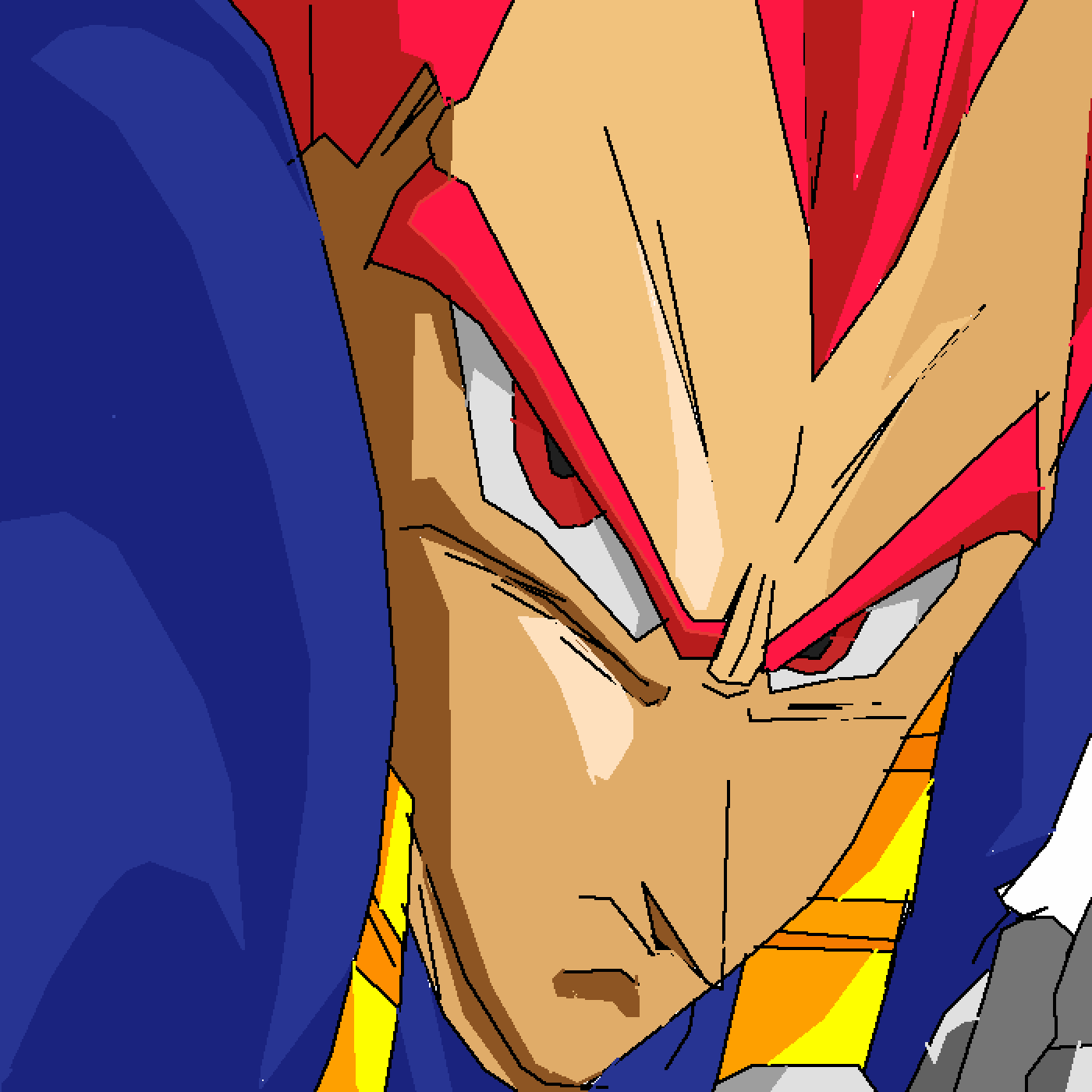 Pixilart - Vegeta SSG and SSGSS by atobin0002