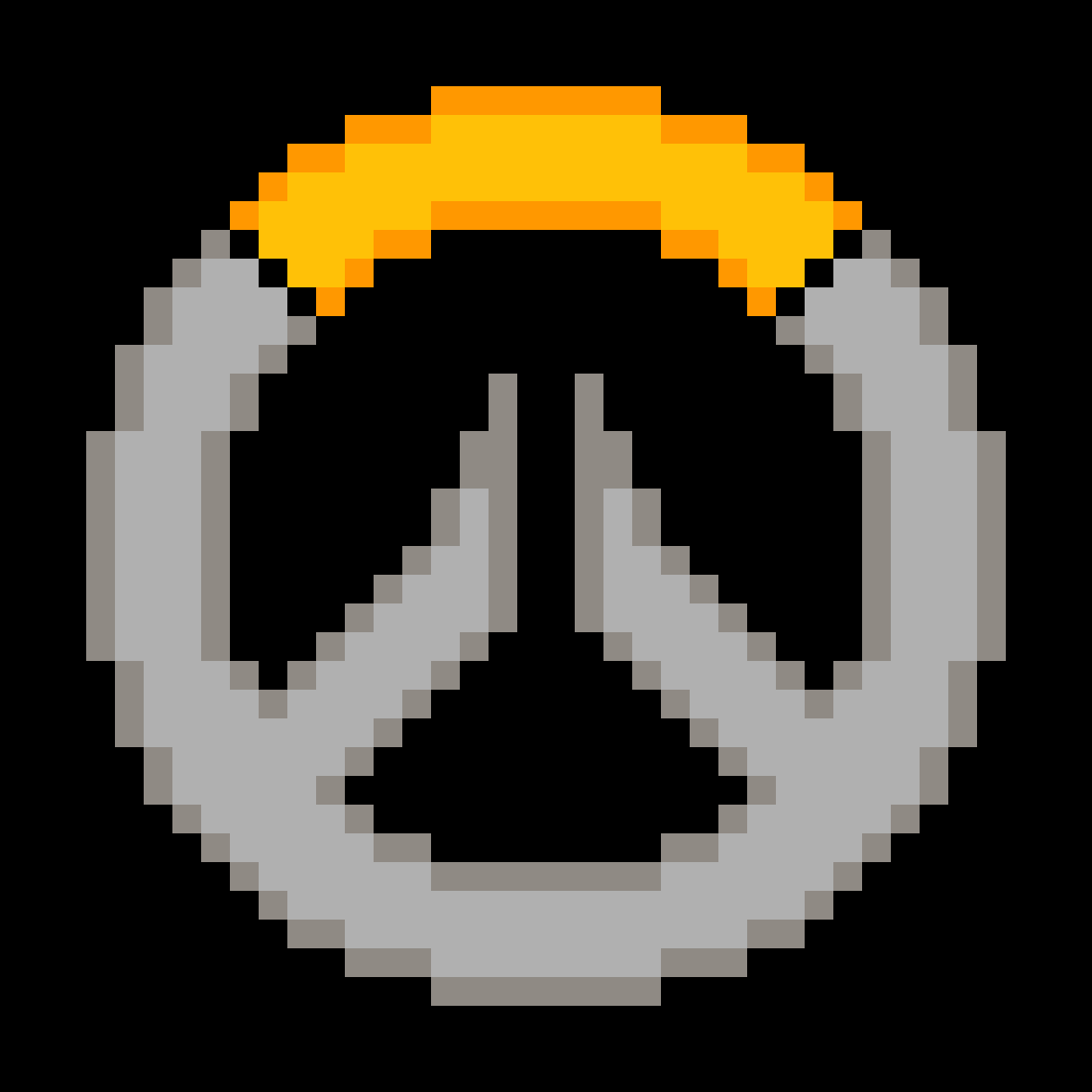 Pixilart - OW Symbol by DeadlyLilReaper