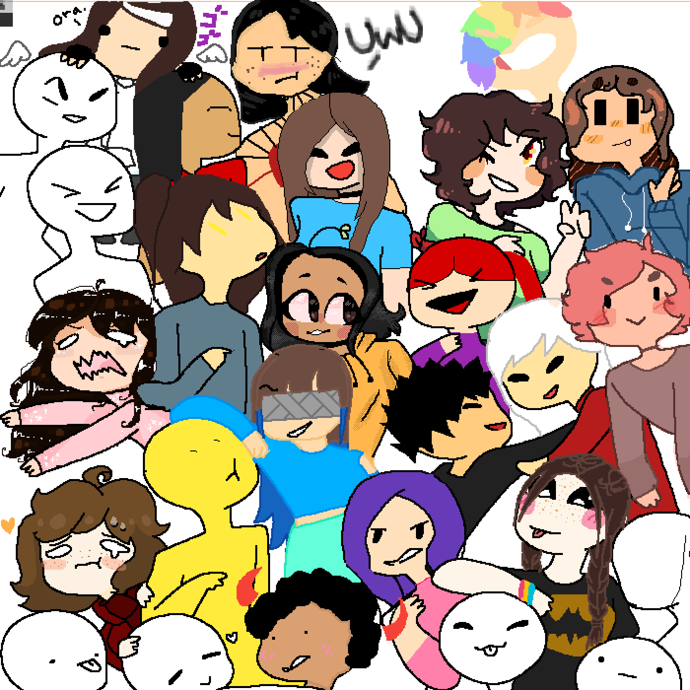 Pixilart - find Alex and Dro by fandomcolors