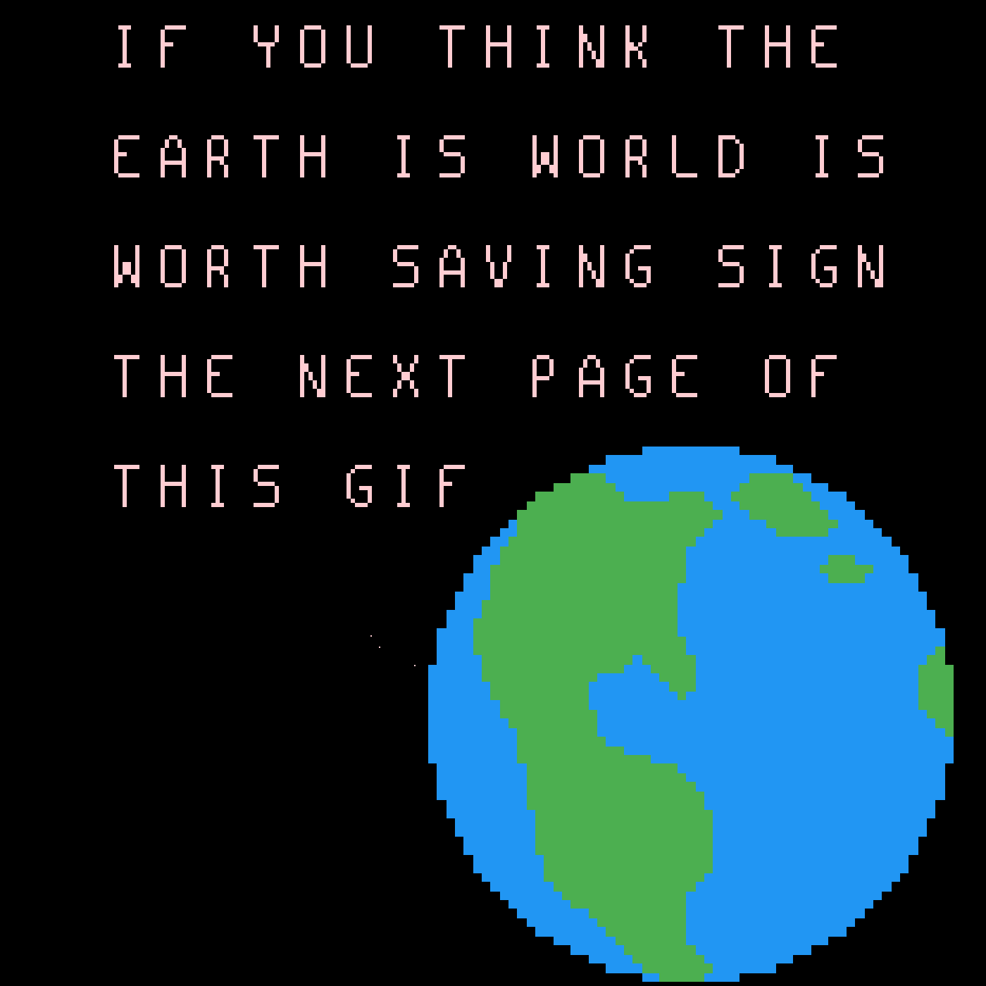 Pixilart - Save Our Planet Earth by Protectyourkids