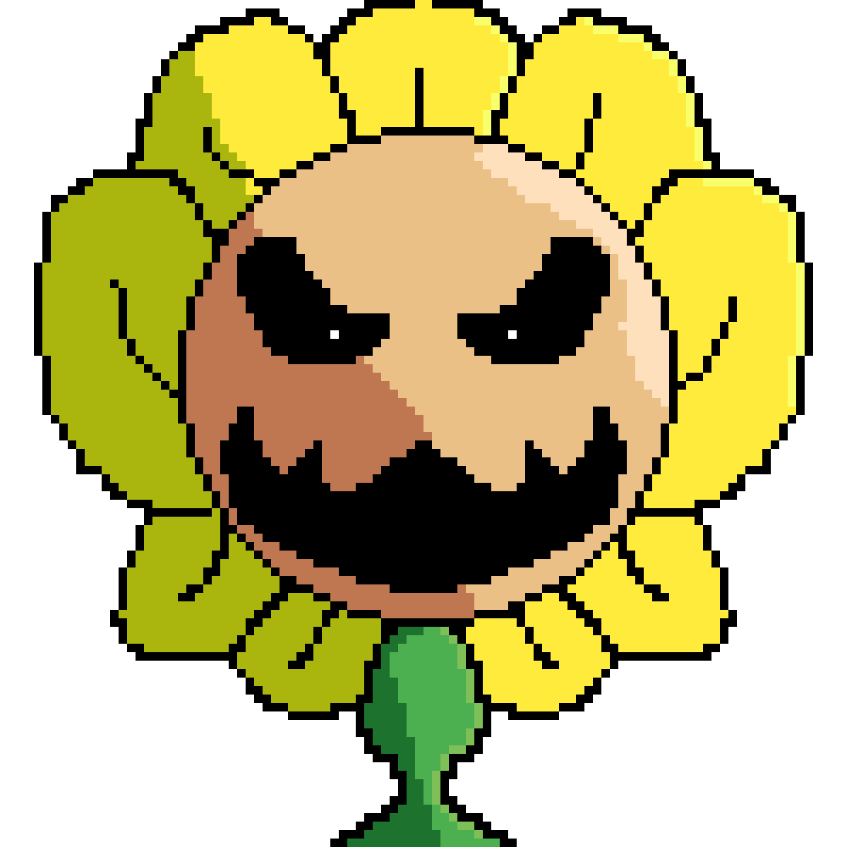 Pixilart - flowey by shuberpixels