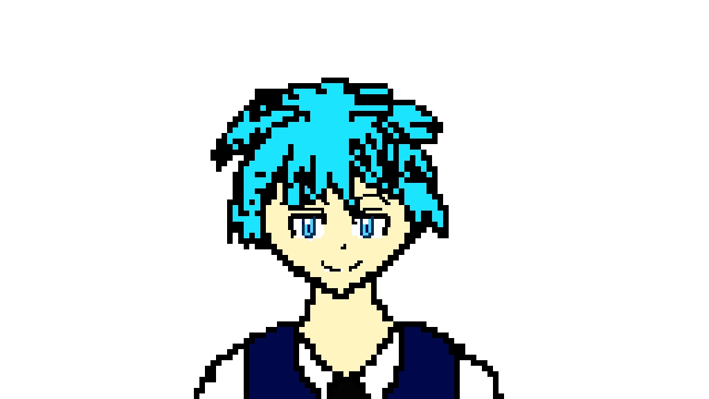 Editing Nagisa Shiota (Assassination Classroom) - Free online pixel art ...