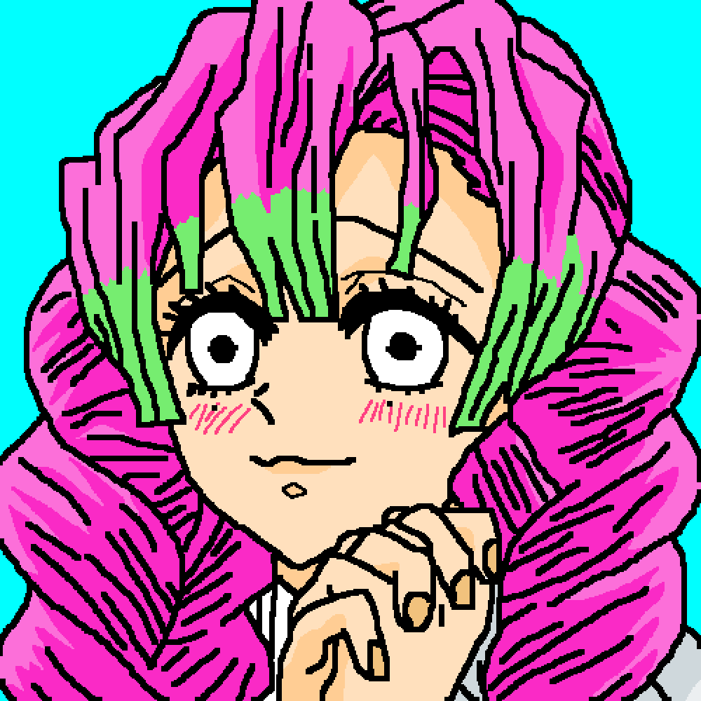 Editing Mitsuri - Free online pixel art drawing tool - Pixilart