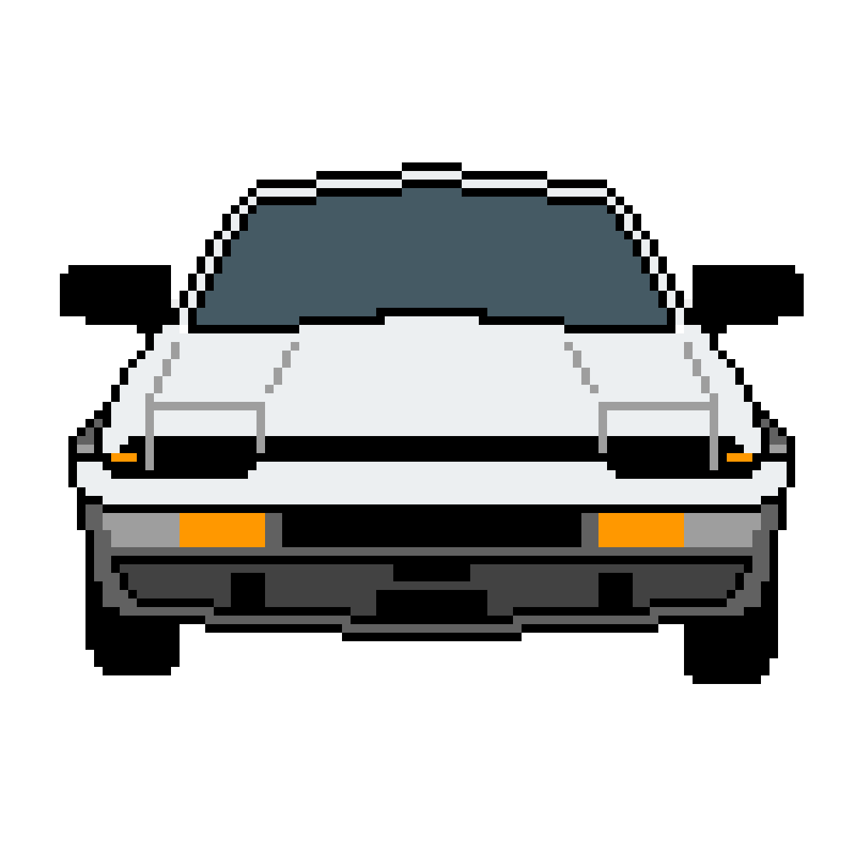 Editing Toyota AE86 Trueno - Free online pixel art drawing tool - Pixilart