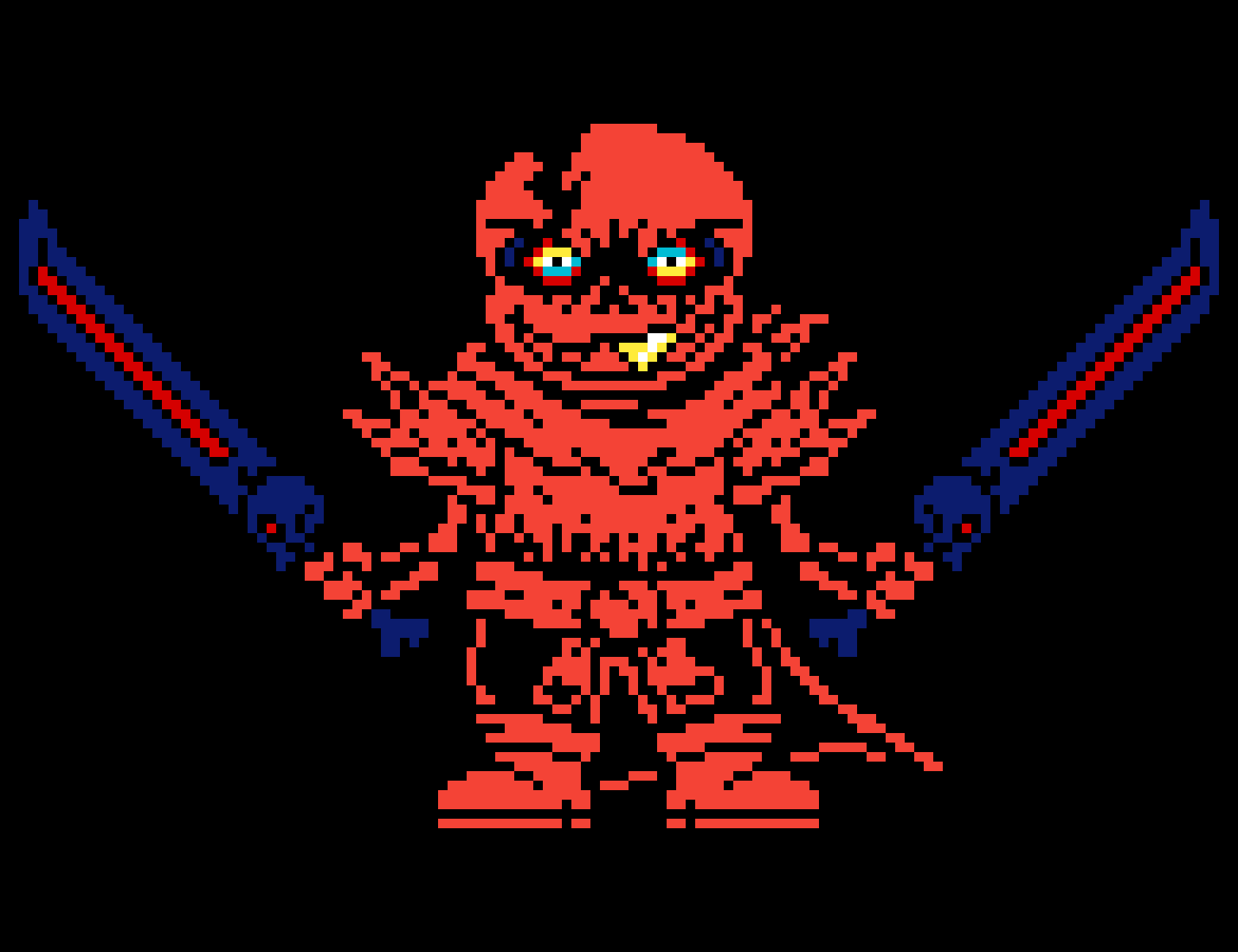 Pixilart - dusttrust fell sans by fusion12345