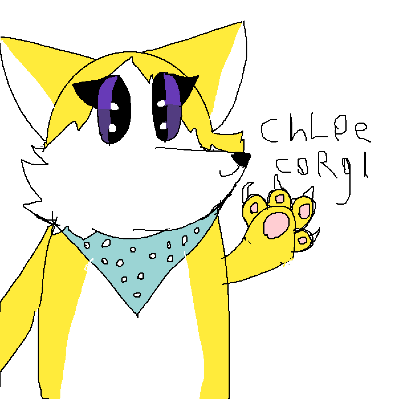 Pixilart - Chloe redesign by Chloe-corgi