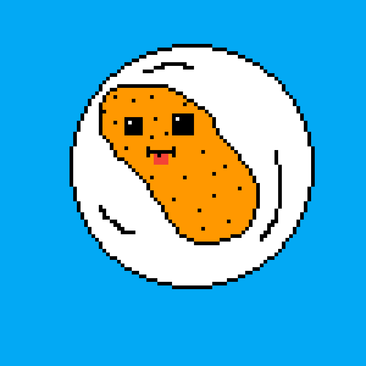Pixilart - Chicken Nugger by FreetoBurrito