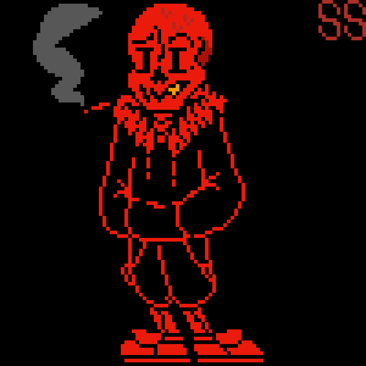 Pixilart - SS FellSwap Papyrus by sunglasses
