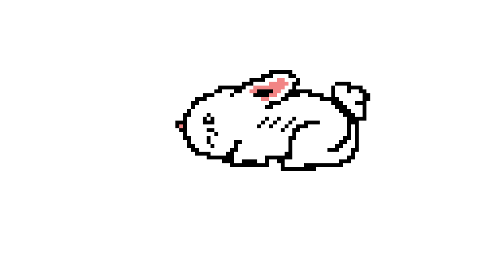 Editing Small bunny - Free online pixel art drawing tool - Pixilart