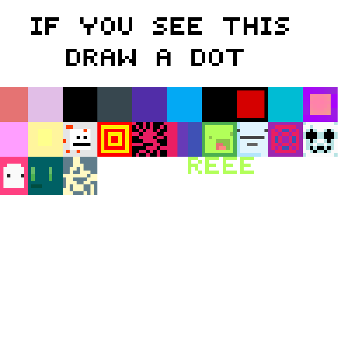 Editing add a dot - Free online pixel art drawing tool - Pixilart