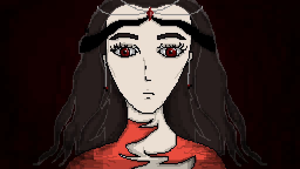 Pixilart - Dark Hellish Girl? by FaerieDae