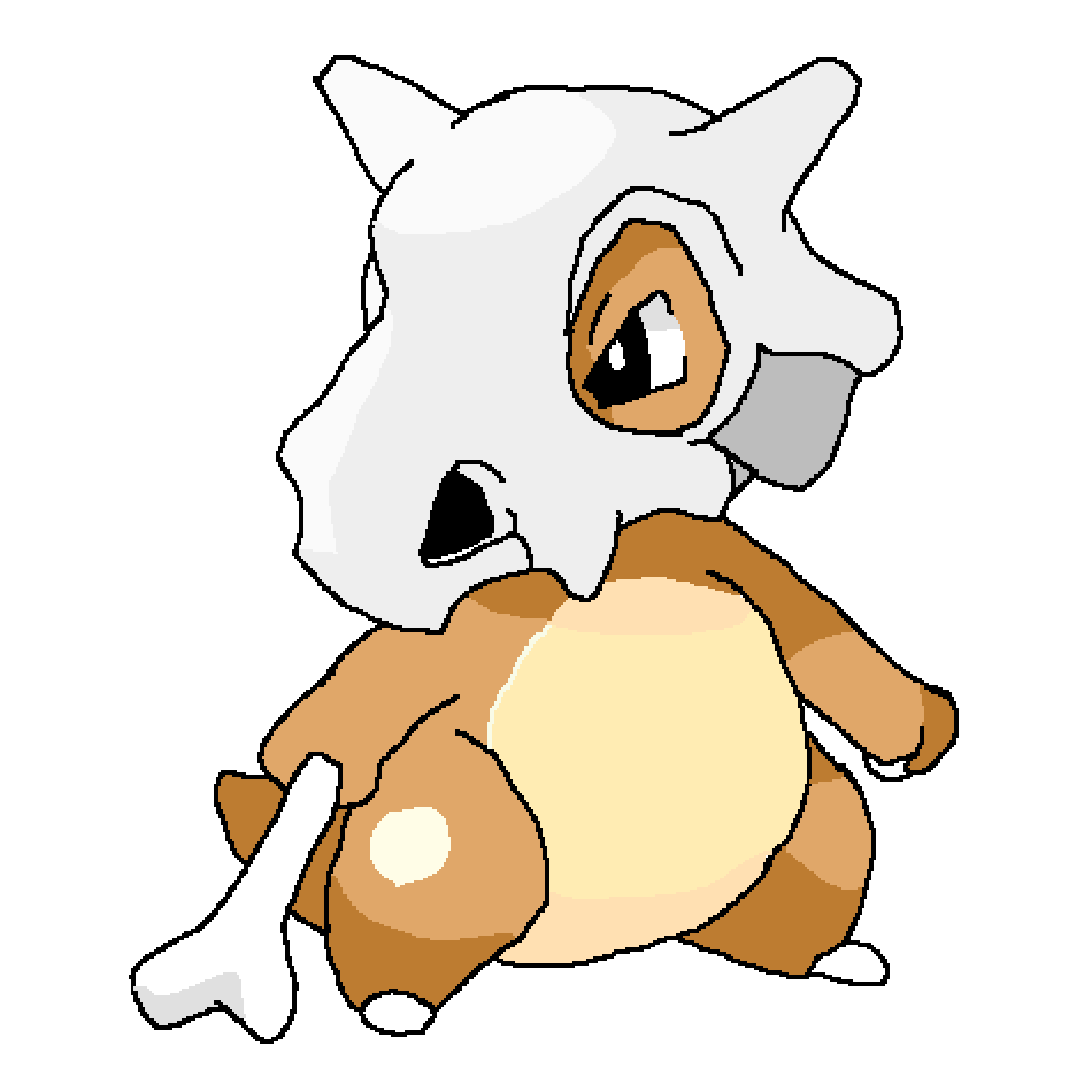 Pixilart - Cubone by Shadow-Logan