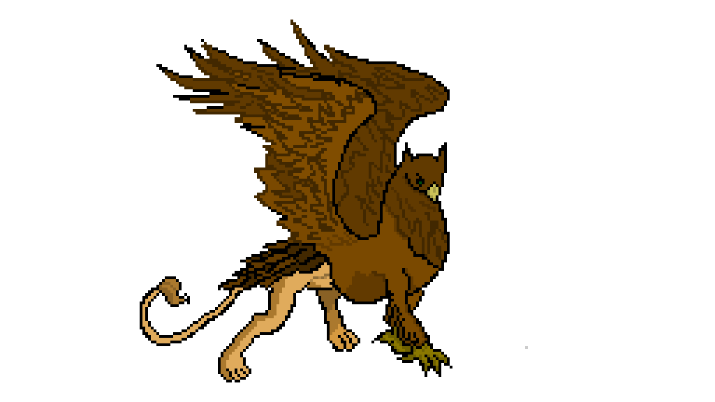 Pixilart - Gryphon by Doodleaberry